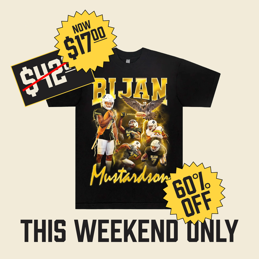 Mustard Tour Tee – Bijan Mustardson